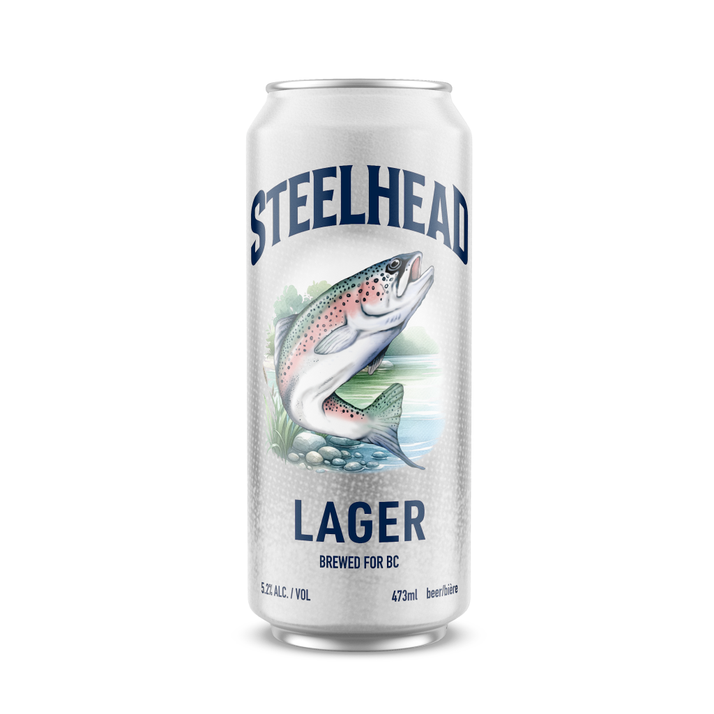 Steelhead Lager Single Tall Can 473ml - Darby's Liquor Store & Alcohol ...
